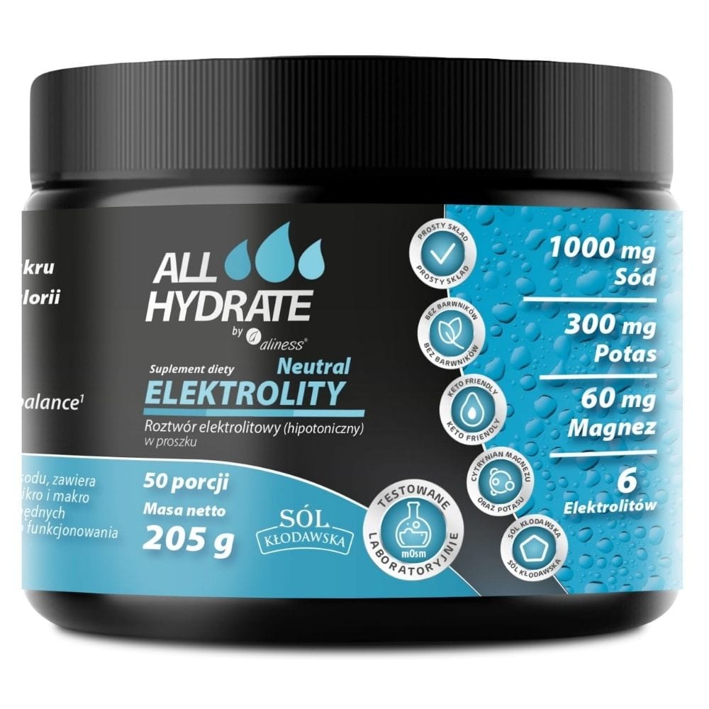 Aliness ALLHydrate Elektrolīti - 205 g – Medpak