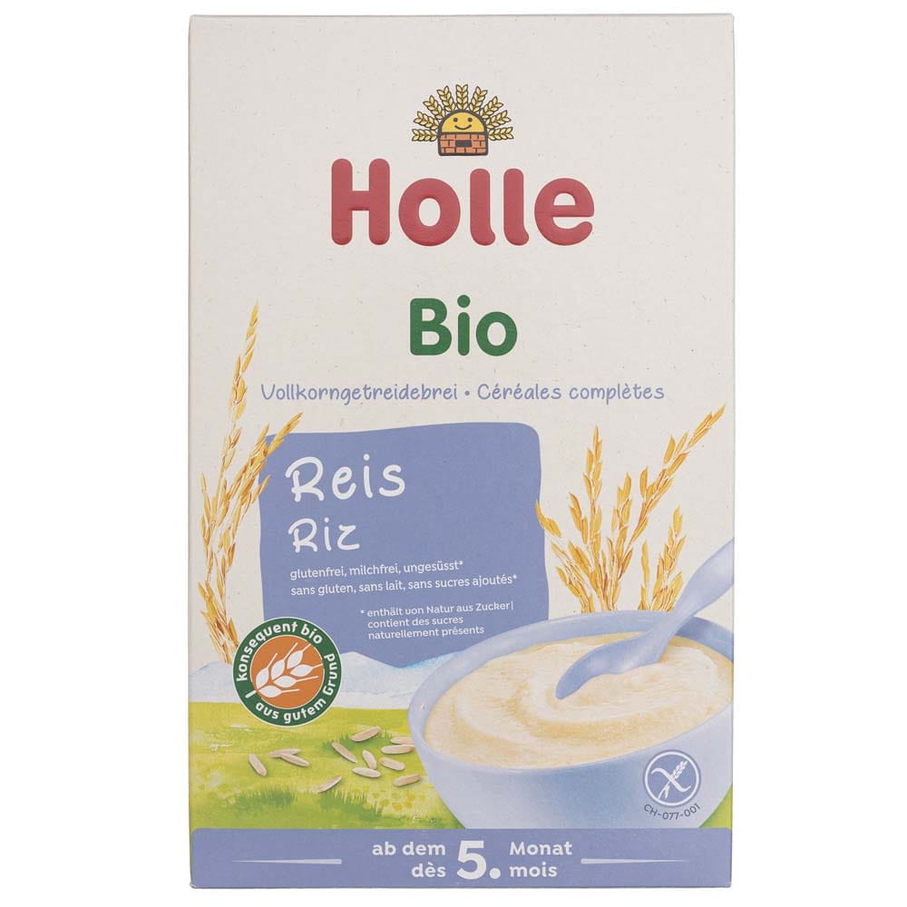 Holle Pilngraudu rīsu biezputra BIO pēc 5 mēnešiem - 250 g – Medpak